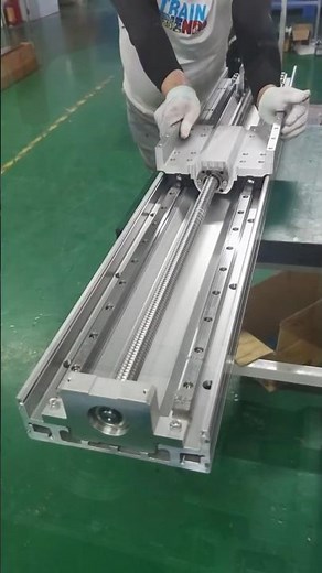 high accuracy ball screw linear motion actuator assembly #linearmodule #linearstage #linearslide