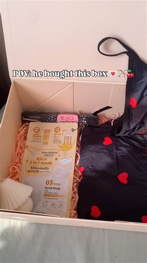 Pajamas & lingeries on Instagram: "This heart box🎁📩 It includes Heart lingerie (free size) Face mask Body spray Scented candles •For orders DM or via WhatsApp +254710662536"