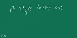 A Tiger in the ZooThis poem contrasts a tiger in the zoo with ... | Filo