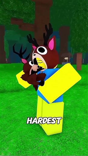 Little Deer Thinks Noob Is His Dad 🦌part 2 #99nightintheforest Credit @GwiiinBlox