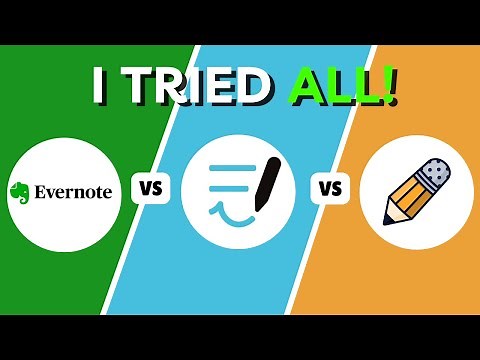 Evernote vs Goodnotes vs Notability | Which Note-Taking App IS BETTER In 2025?