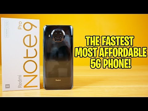 REDMI NOTE 9 PRO 5G - THE FASTEST MOST AFFORDABLE 5G PHONE!