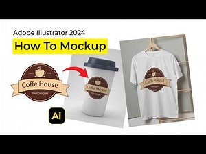 New! How to Mockup in Adobe Illustrator 2024
