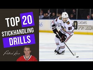 Top 20 - Stickhandling Drills For Hockey Players | OFF-ICE Hockey Practice | Puck Control
