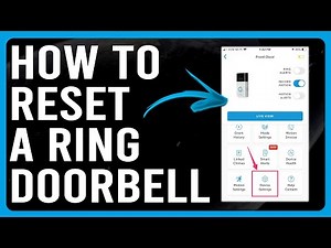 How To Reset A Ring Doorbell (How To Do A Factory Reset/Hard Reset On A Ring Doorbell)