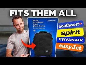 BEST Personal Item Backpacks for Every BUDGET Airline (USA, EU, Asia)
