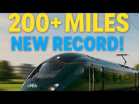 World Record! UK's New Battery Train | Future of Transportation?
