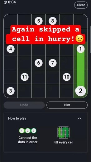 LinkedIn Zip #184 Today's Solution #zip #puzzle #connectthedots #17thsep25