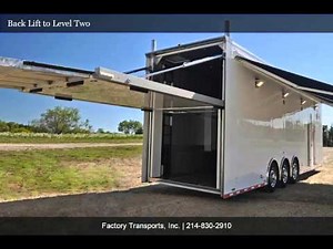 Pro Grade Liftgate 36' Stacker Trailer
