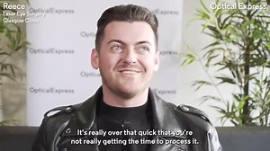 15 reactions | As well as owning his own performing arts school, former BBC Apprentice candidate Reece Donnelly works as a TV presenter and a podcast host. Often struggling to read the autocue due to his poor vision, he decided to opt for life-changing laser eye surgery at Optical Express. We caught up with Reece the day after his surgery to hear all about how the procedure will transform his personal and professional life! | Optical Express | Facebook