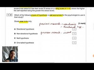 AQA Psychology - Research Methods Revision - June 2023 Paper 2 Questions and Answers #aqa #alevel