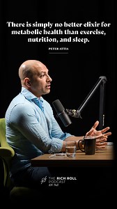 Exercise, nutrition sleep are the foundations of a healthy life. Today @peterattiamd returns to discuss the four major diseases killing the most people, the pillars that drive healthspan, and the less discussed subject of emotional health. Peter is a graduate of Stanford School of Medicine, a former surgeon, and a world-renowned physician who has dedicated his life to understanding the science of human health and the art of living a longer, more fulfilling life. The occasion for Peter’s return i