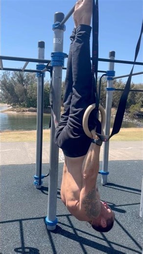 Train your front lever on the rings