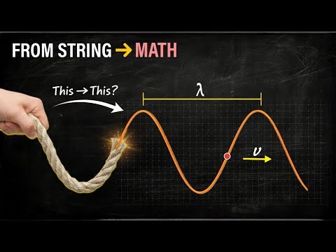 The Wave Function: Deriving y = A sin(kx − ωt)