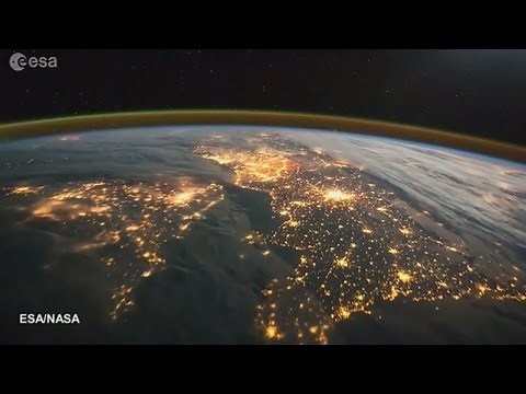 Tim Peake shares stunning footage of the UK from Space
