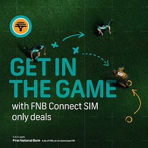 Black Friday just levelled up you and your business with 4x the opportunities. Grab an FNB Connect data package on eSIM, and get 4x the data for 6 months, plus 20GB once-off! Explore more: https://bit.ly/48lPCuR #GetInTheGameWithFNB #HelpChangesEverything | FNB