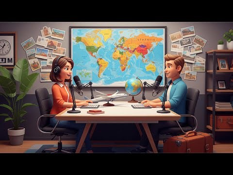 “Travel Dreams ✈️ English Conversation About Future Plans”