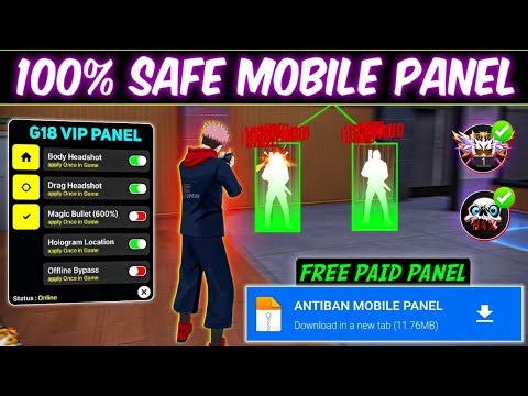 Free Fire Panel Mobile 🔥 FF Antiban Panel OB52 | Free Fire Hack New 😈 FF Injector 2026 | FF Panel
