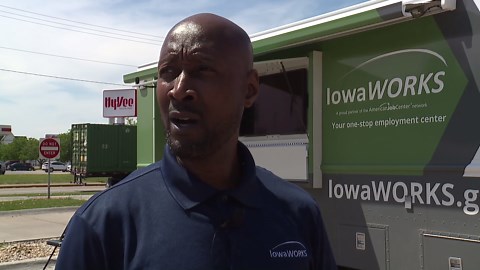 IowaWorks sets up mobile unit in Clinton, bringing employment resources to job seekers