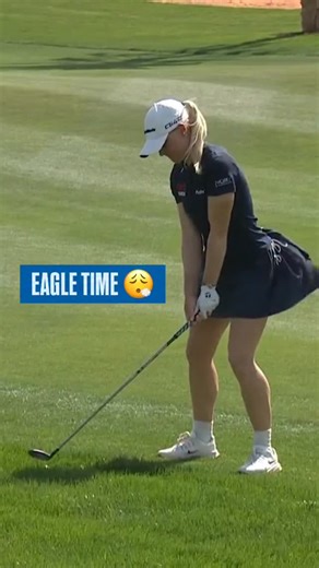 Charley Hull with a stunning eagle on the 12th 🔥 #PIFSaudiLadiesInternational | Ladies European Tour