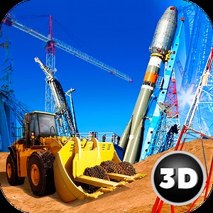 Space Station Building Simulator: Launching Pad Construction Game