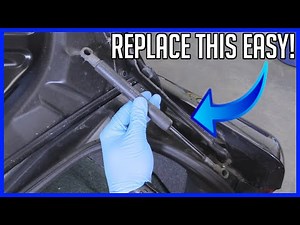 How to Replace Trunk Struts Ford Focus 2000-2007 - EASY!