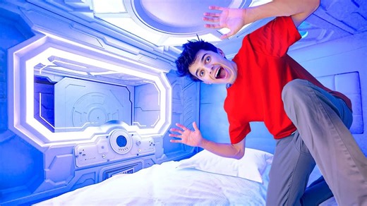 World's Cheapest Capsule Hotel!! ($7 a Night) | Brent Rivera