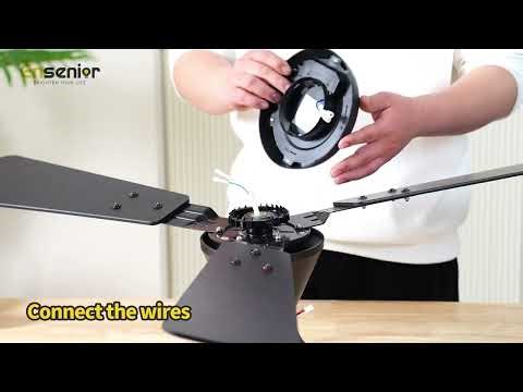 How to Install Ensenior Flush Mount Ceiling Fan