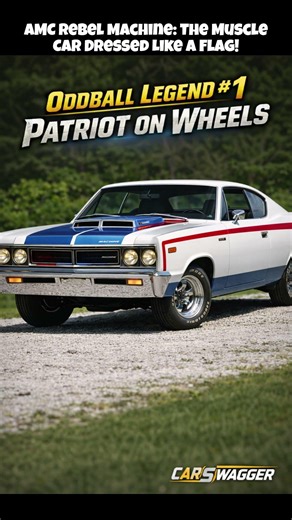 The Patriot Edition Rebel Machine is INSANE #amc #americanmuscle #v8