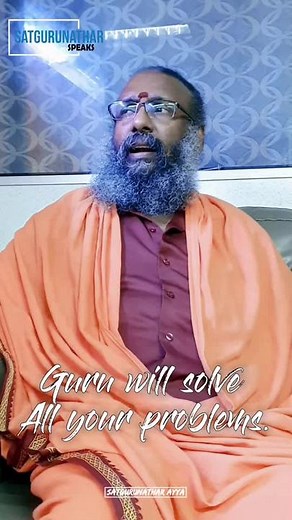 “Guru will solve your problems” #satgurunatharspeaks #satgurunatharayya #problemsolved #guru