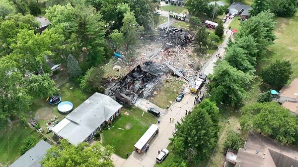 House explosion in north St. Louis County: Houses damaged, several injured