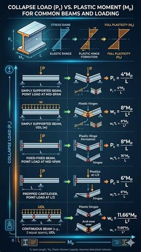 Collapse load and plastic moment capacity #plasticmoment #gate #steelstructure #rsmssbje #sscje