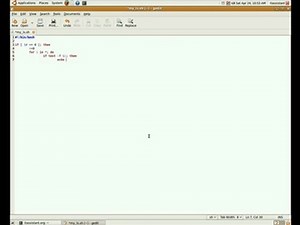 A video tutorial introduction on bash scripting