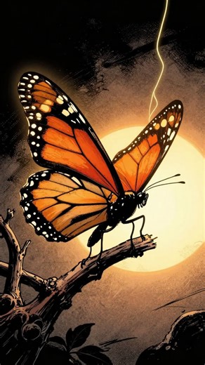 Nature's built-in navigation is wild 🦋 #nature #science #amazing #mindblown