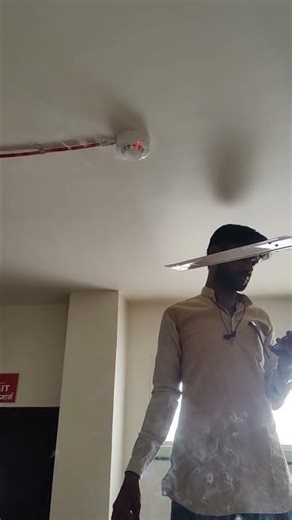Smoke detector testing demo
