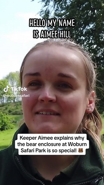 Woburn Safari Park is the ONLY place in the UK with a North American black bear drive-through enclosure 🐻 ✨#zookeeper #animalsoftiktok #animalsdoingthings #woburnsafaripark #bear #blackbear #uksafaripark #animals