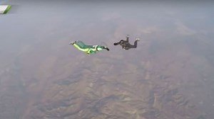 Watch A Man Freefall 25,000 Feet With No Parachute