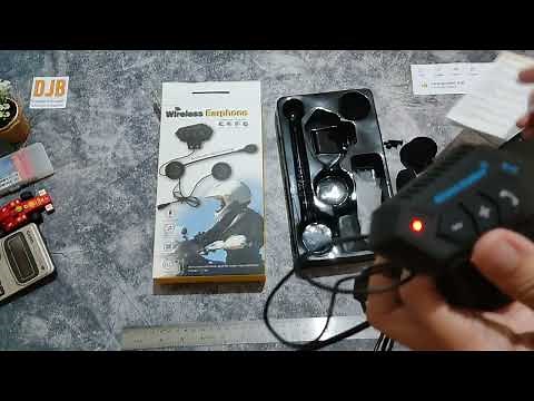 Wajib buat Touring! Review Wireless Earphone intercom BT-12