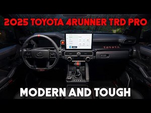2025 Toyota 4Runner TRD PRO Interior Review