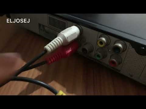 Como conectar un DVD reproductor de CD en un parlante moderno de Bluetooth