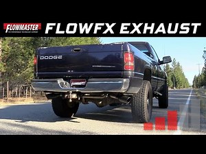 1994-2001 Dodge Ram 1500 & 1994-2002 2500/3500 3.9L, 5.2L or 5.9L - FlowFX Cat-Back Exhaust - 717946