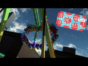 Funfair Ride Simulator 4 Chill Machine (Round Trip) offride FRS4