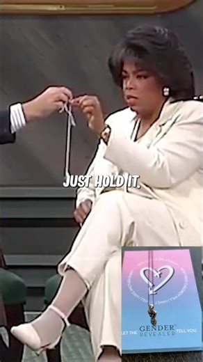Oprah and Deepak show us how to use the pendulum. The Gender Revealer is a pendulum. #pendulum
