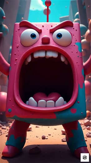 😱pink cube scream