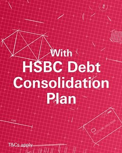 67 reactions · 10 comments | Wondering if there’s an easier way to consolidate your outstanding balances and enjoy cash savings? Speak to us and find out how HSBC Debt Consolidation Plan can help you achieve a debt-free future sooner. Sign up now to enjoy promotional interest rates from 4.0% p.a. (EIR 7.5% p.a.) and S$0 processing fee. T&Cs apply. | HSBC | Facebook