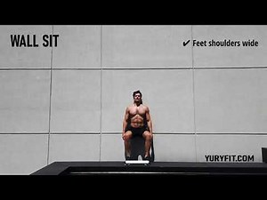How to Do a Wall Sit Correctly | Leg Workout at Home