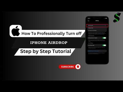How To Fix AirDrop Automatically Turning Off On iPhone (2026 Step-By-Step Guide!)