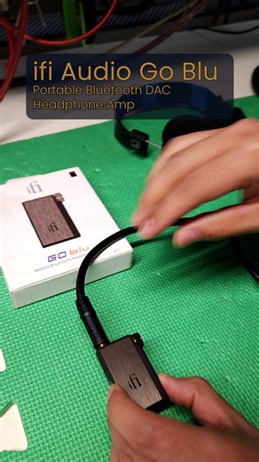 😲 ifi Audio Go Blu Portable Bluetooth DAC and Headphone Amplifier 😲 NOW in #FreshArrival #Portable #DAC #headphoneamplifier #TheMusicRoom | The Music Room