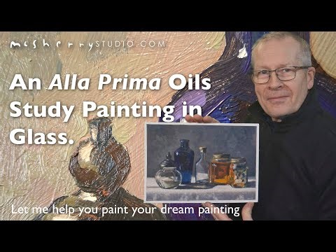 Glass & Light Magic: Watch Me Paint Crystal-Clear Still Life in Oils
