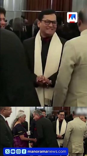 റഷ്യൻ പ്രസിഡന്‍റ് വ്‌ളാഡിമിർ പുട്ടിനുള്ള രാഷ്ട്രപതിയുടെ അത്താഴ വിരുന്നിൽ പങ്കെടുത്ത് കോൺഗ്രസ് നേതാവ്